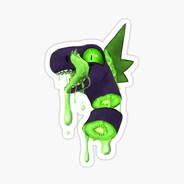 "Kiwi Drool" Sticker by Kudallyn | Redbubble