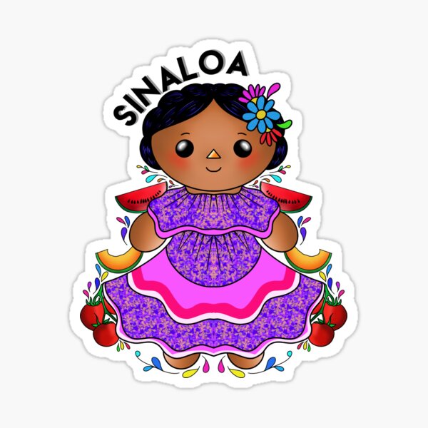 "Sinaloa " Sticker by Xicanapoet | Redbubble