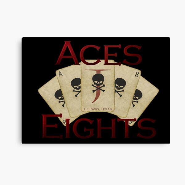 Aces And Eights Canvas Prints | Redbubble