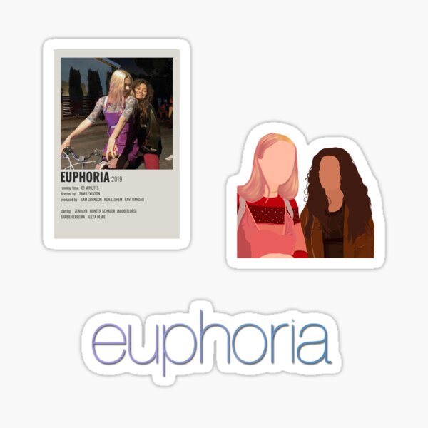 "euphoria pack sticker" Sticker for Sale by annypozzi | Redbubble