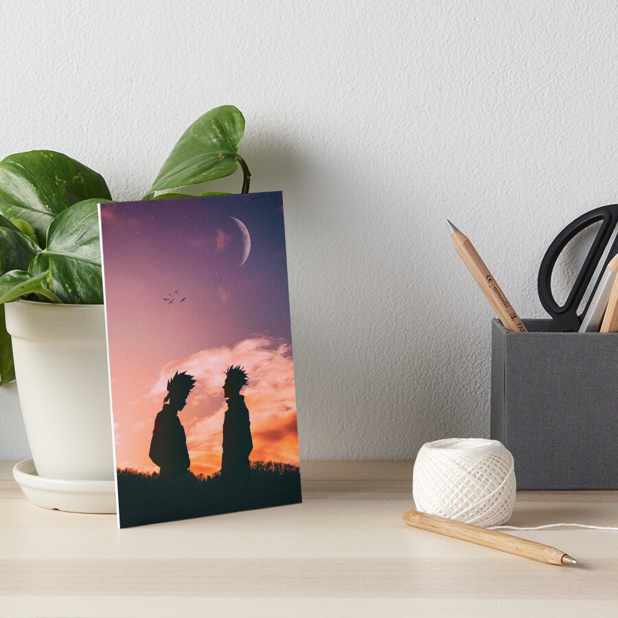 "" Gojo satoru Sunset"" Art Board Print by Mahmoud-Hisham | Redbubble