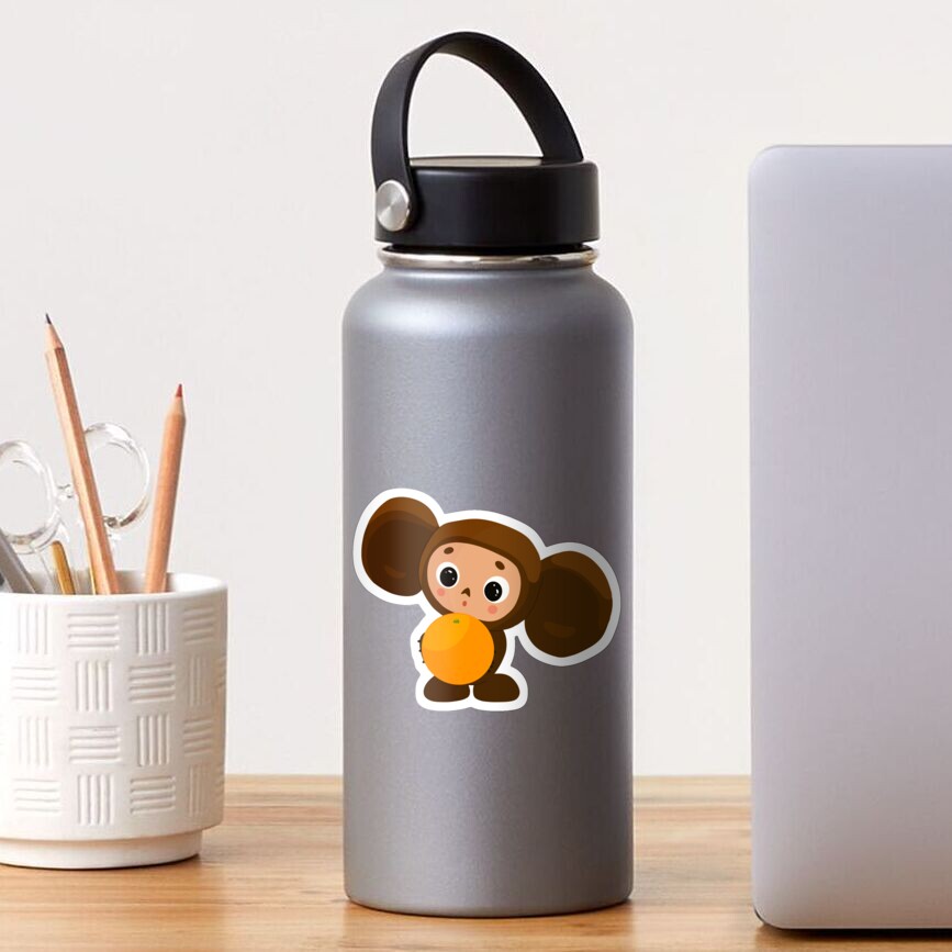 "Cheburashka" Sticker for Sale by MargoDardik | Redbubble
