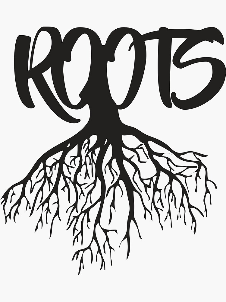 "Roots Style art" Sticker for Sale by AbstractBEE | Redbubble