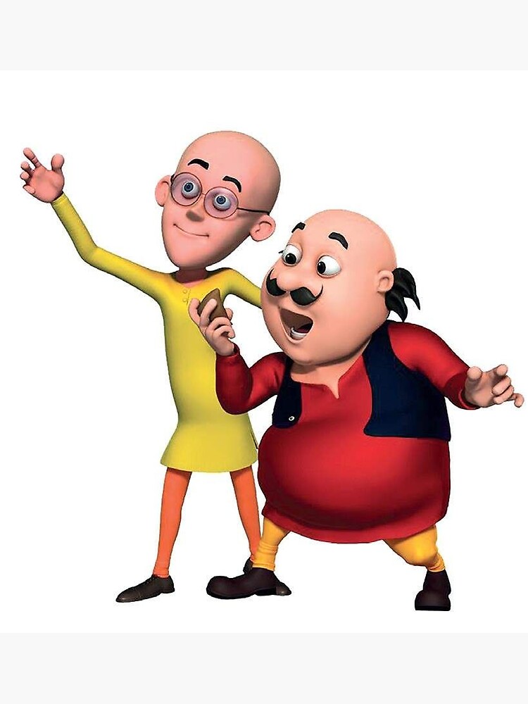 "Motu patlu cartoon" Sticker for Sale by Akshay3215 | Redbubble