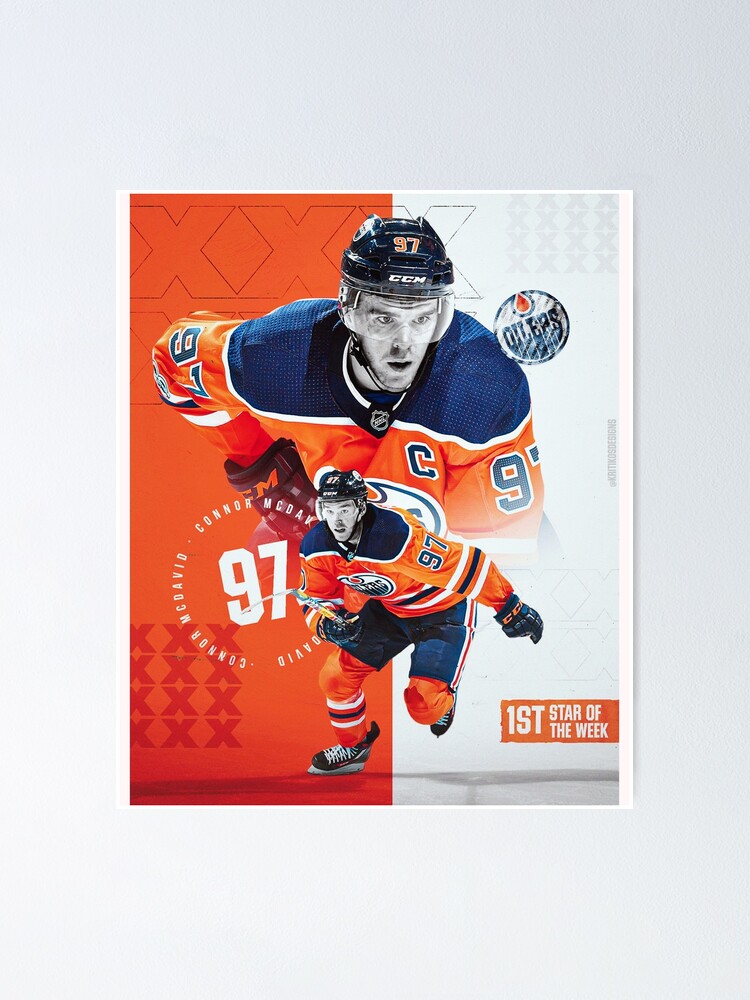 "Connor McDavid" Poster by onepersononee | Redbubble