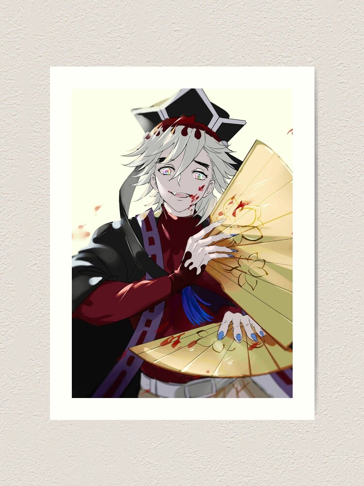 "Douma Demon Slayer " Art Print for Sale by delfinart | Redbubble