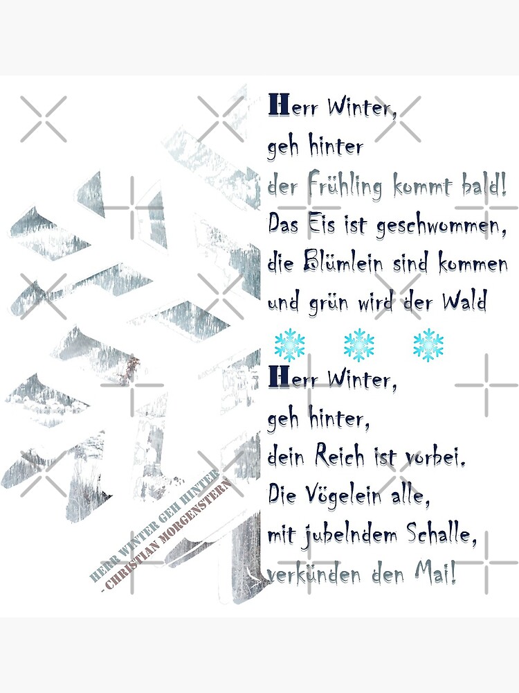 "Spring Is Coming Soon - Children's Poem by Christian Morgenstern x ...