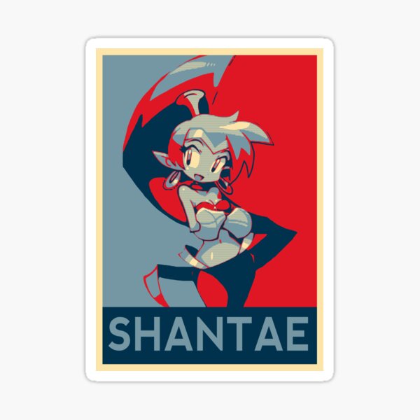 "Shantae" Sticker for Sale by DomPhilbrick | Redbubble