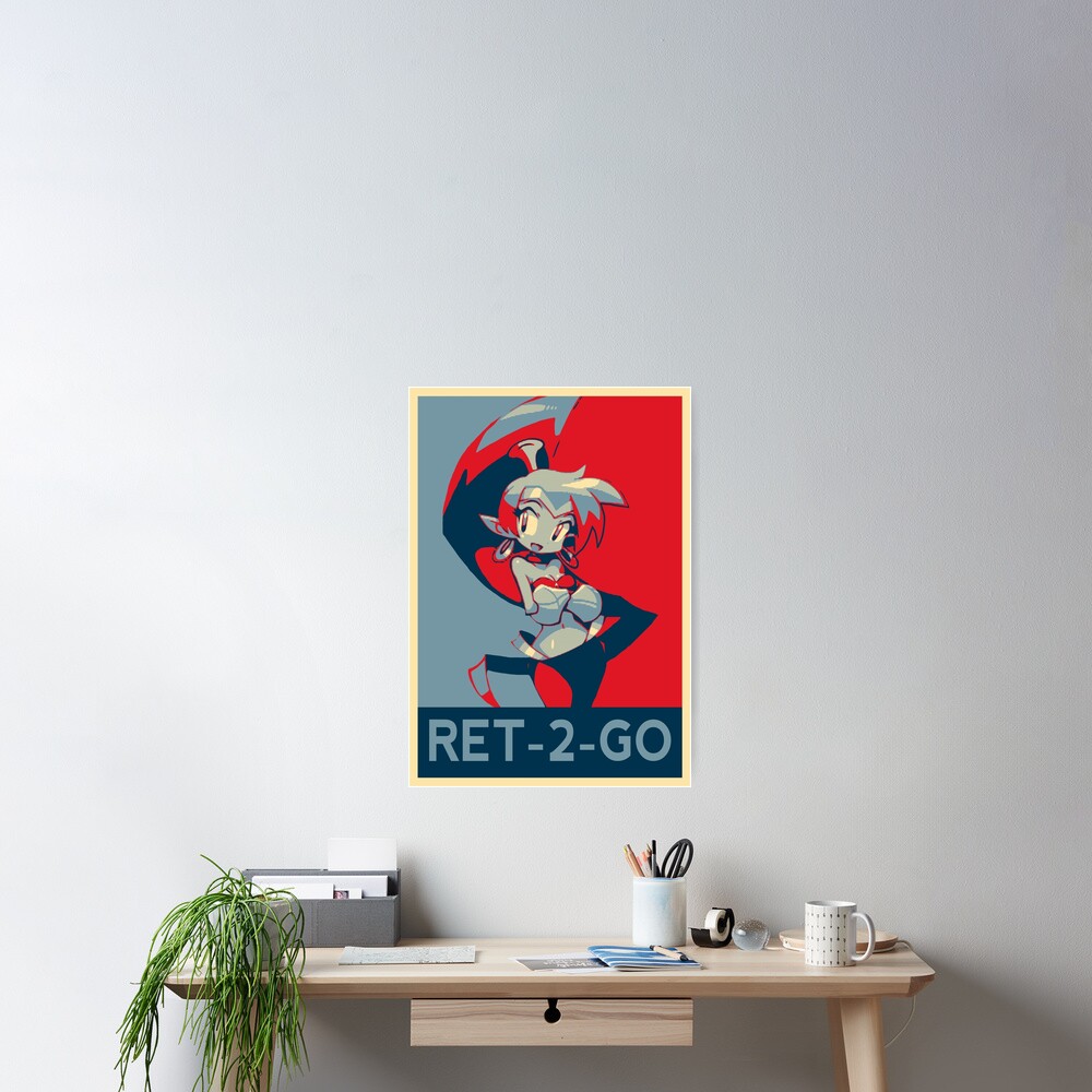 "Shantae Ret-2-Go" Poster for Sale by DomPhilbrick | Redbubble