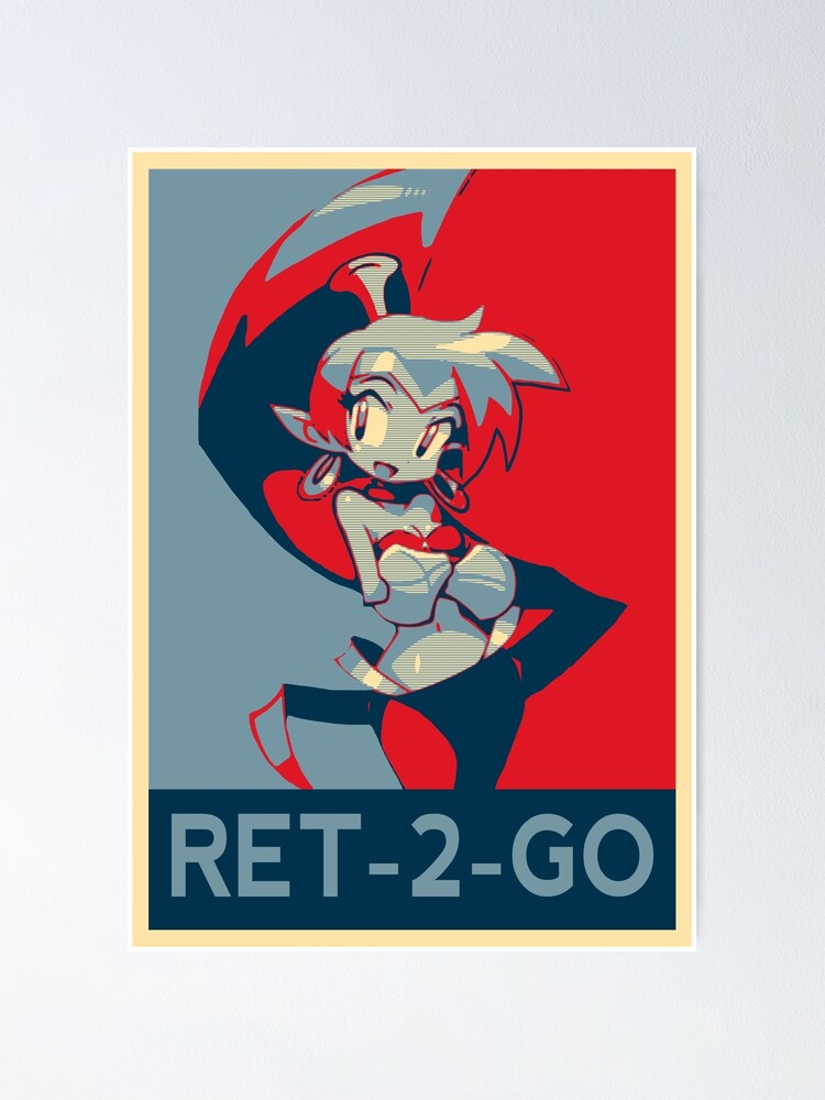 "Shantae Ret-2-Go" Poster for Sale by DomPhilbrick | Redbubble