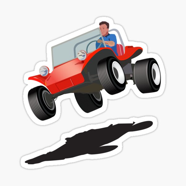Dune Buggy Stickers | Redbubble