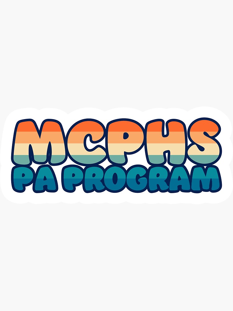 "MCPHS PA Program" Sticker for Sale by MCPHSPAPROGRAM | Redbubble