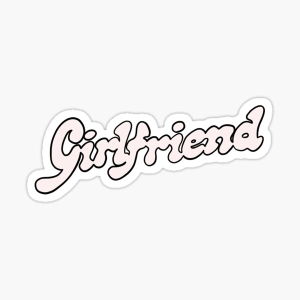 Girlfriend Alternate Logo Recoloured The Driver Era Sticker For Sale By Jessicaay Redbubble