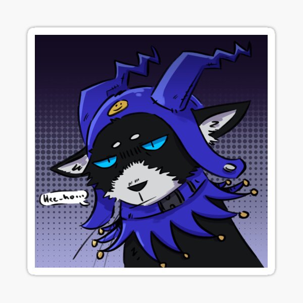 "Hee-ho?" Sticker for Sale by XiontheDragon | Redbubble