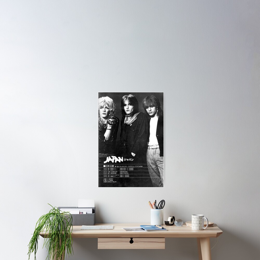 "David Sylvia, Steve Jansen And Mick Karn " Poster for Sale by ...