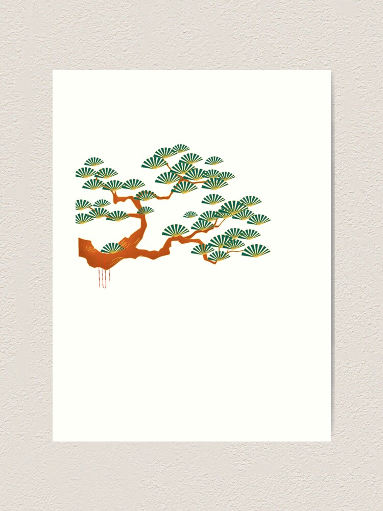 "fever tree bonsai coasters f- fever tree summer Sticker" Art Print for ...