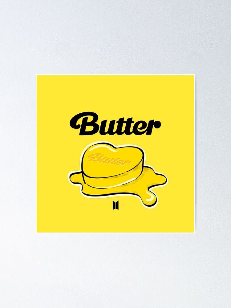 "Bts butter " Poster for Sale by Kpop-IN-and-OUT | Redbubble