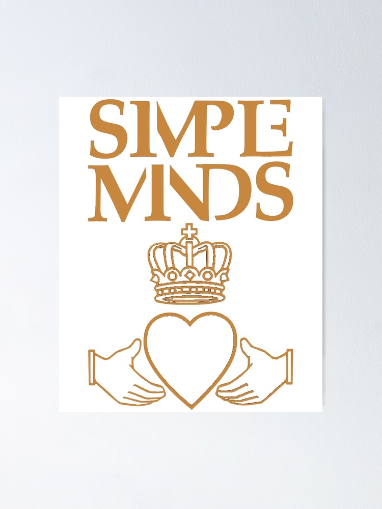 "Simple Minds Logo" Poster for Sale by BryaBauer | Redbubble