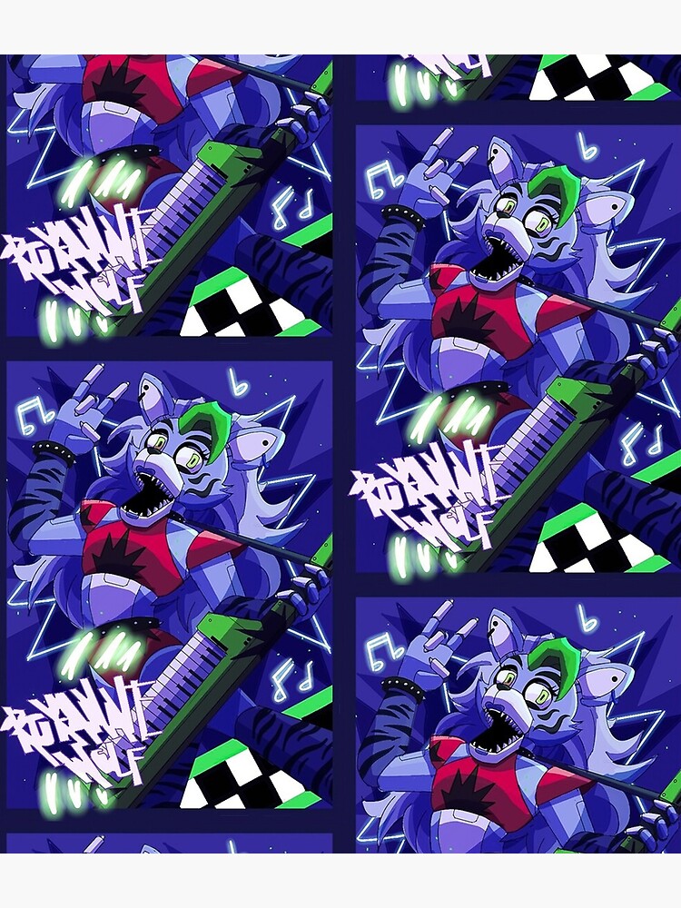 Security Breach Roxanne Wolf Fnaf poster Backpack sold by El Salvador ...