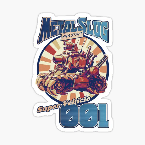 "Metal Slug For Fans" Sticker for Sale by PriscillaPouros | Redbubble