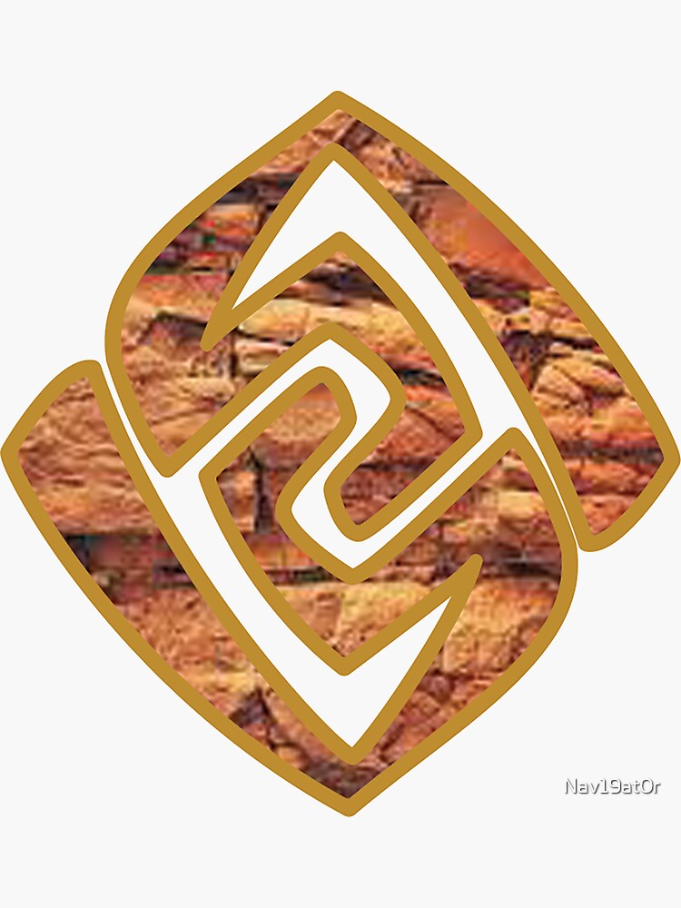 "Geo Vision" Sticker by Nav19at0r | Redbubble