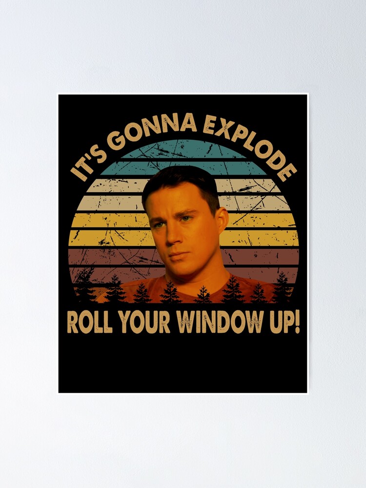 Póster «Va a explotar un cartel de personaje.» de LuisRocha1114 | Redbubble