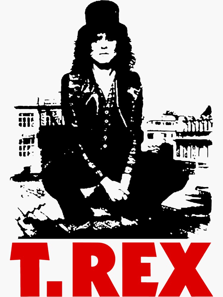 "Legendary Glam Rock Band " Sticker for Sale by GothPinZ | Redbubble