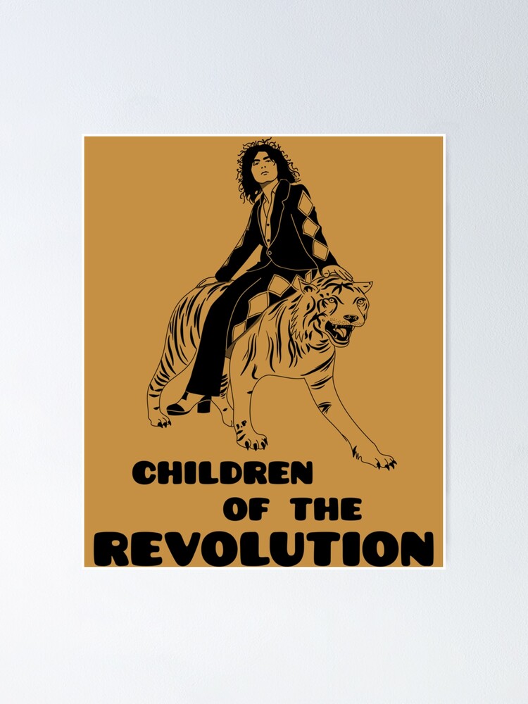 "Marc Bolan T Rex - Children of the Revolution Rawr Star " Poster for ...