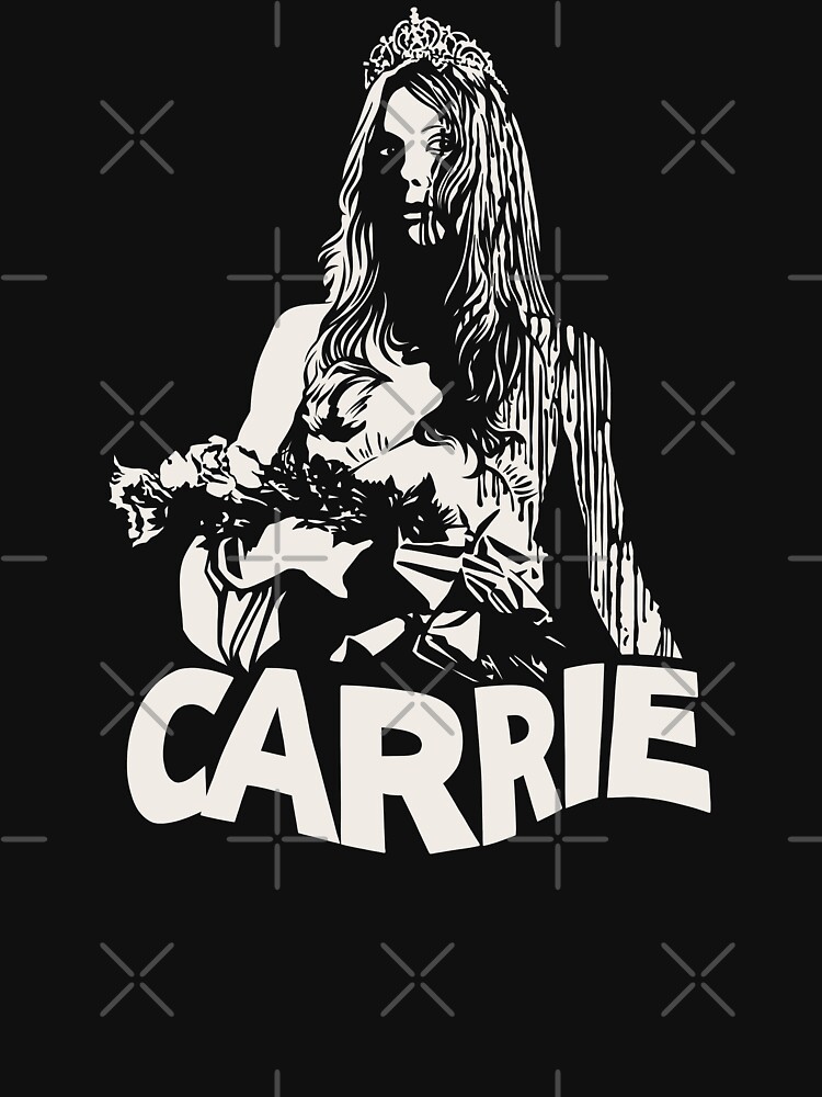 "Carrie movie white" T-shirt for Sale by LapinMagnetik | Redbubble ...