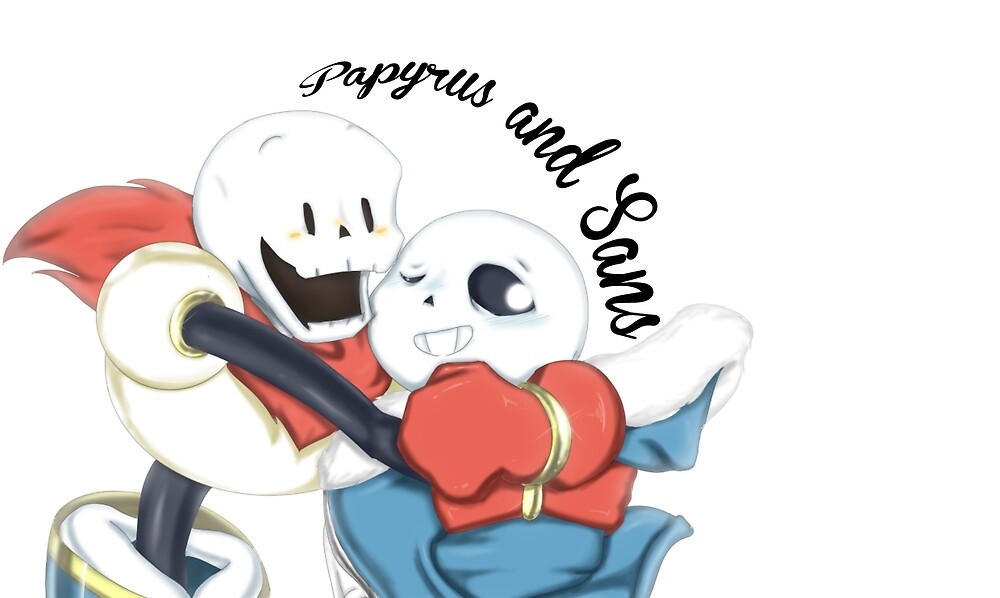"Papyrus and Sans" by questionmark 001 | Redbubble