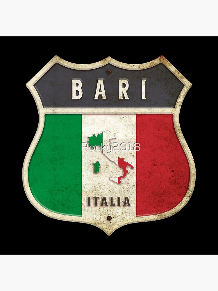 "Bari Italy coat of arms flags design" Poster for Sale by Rocky2018 ...