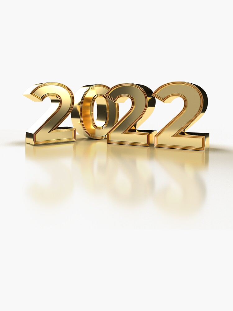 "2o22" Sticker for Sale by ghazalamaa | Redbubble