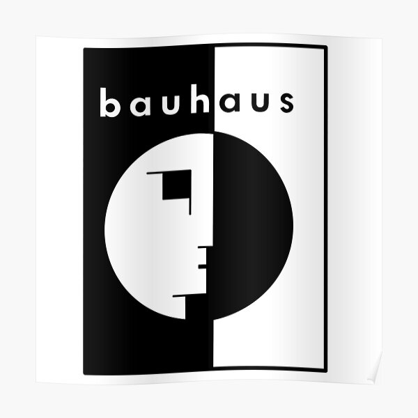 Bauhaus Band Logo Poster Zazzle