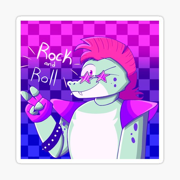"Fnaf Montgomery Gator Fnaf Monty" Sticker by LangleyVerena | Redbubble