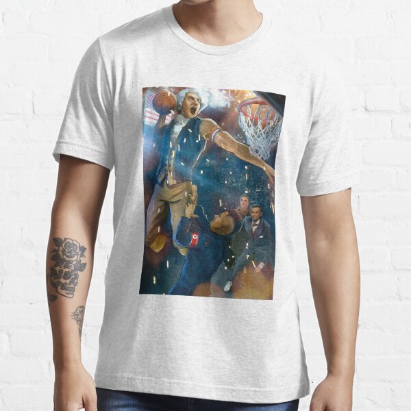 "George Washington dunking on Kim Jong Un Classic T-Shirt.png" T-shirt ...