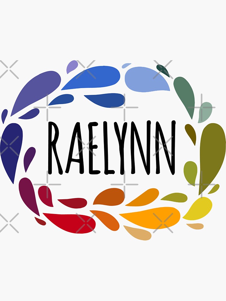 "Raelynn - Names for Wife Daughter and Girl" Sticker for Sale by ...