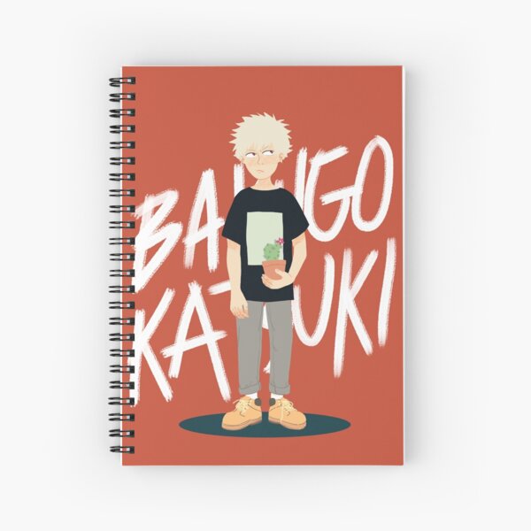 "BNHA-Bakugo Katsuki" Spiral Notebook by kimidilois | Redbubble