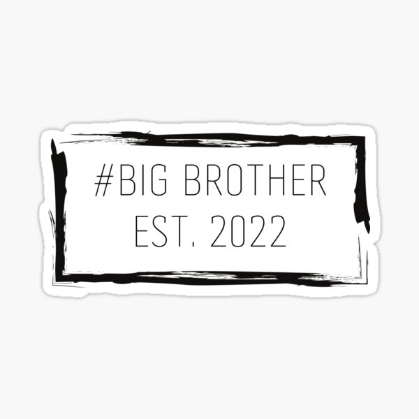 "big brother" Sticker for Sale by Quotelovers1 | Redbubble