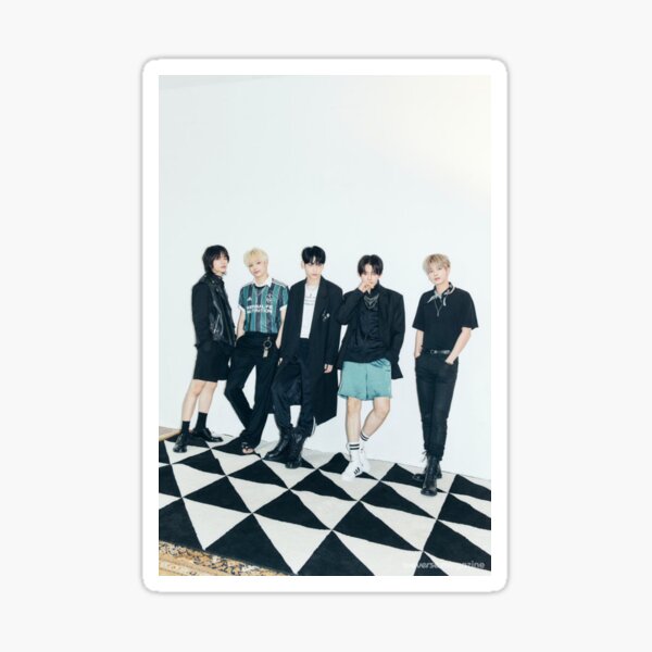 "TXT (Tomorrow X Together) Stylish Photo" Sticker for Sale by K-Artists ...