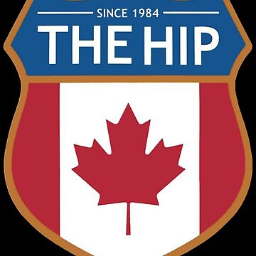 "tragically hip logo Essential Copy Copy" Sticker for Sale by ...
