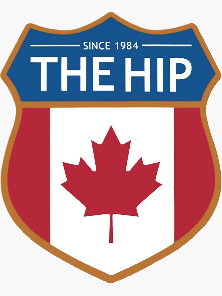 "tragically hip logo Essential Copy Copy" Sticker for Sale by ...