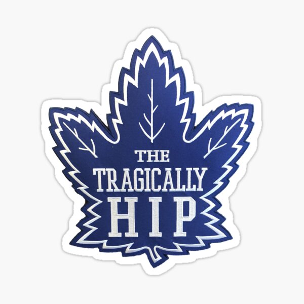 "tragically hip logo Essential Copy" Sticker for Sale by hectormarsh ...