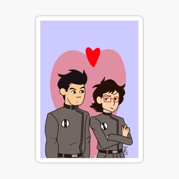 "Infinity Train - Min-Gi & Ryan" Sticker for Sale by KayleeVerschure ...