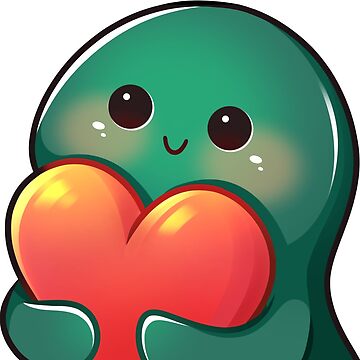 "Blop Loves You" Sticker for Sale by akaTripzz | Redbubble