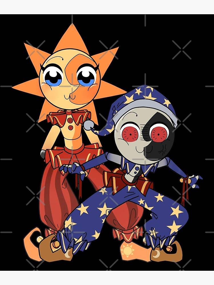 "SunDrop and MoonDrop FNAF Security Breach" Art Print by be-yourself ...