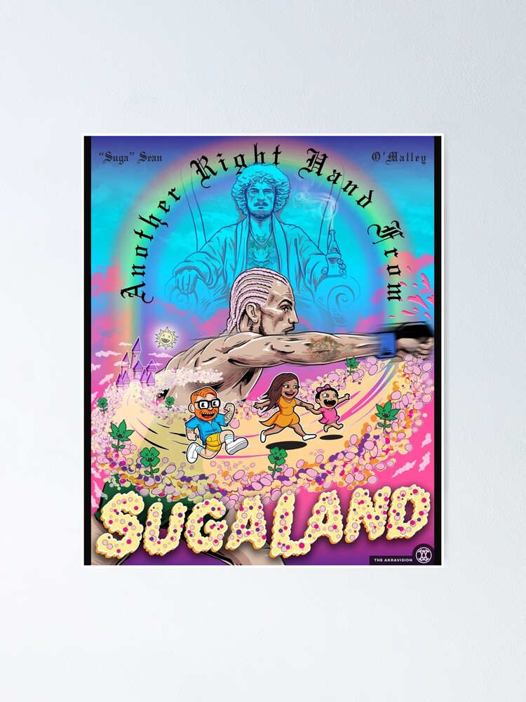 "Sugaland Suga Sean O'Malley Poster" Poster for Sale by akikiboutiquez ...