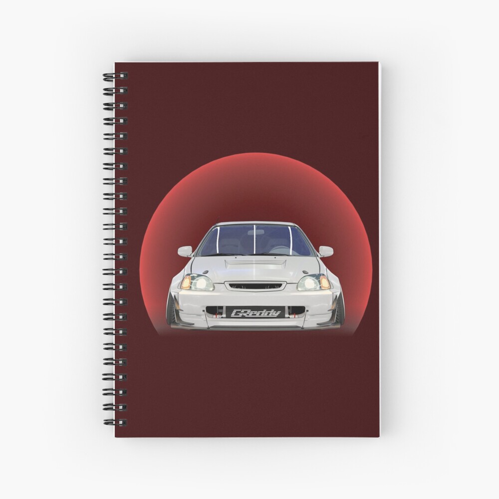 "Honda civic Car fan art, JDM, Japanese car wide body kit." Spiral ...