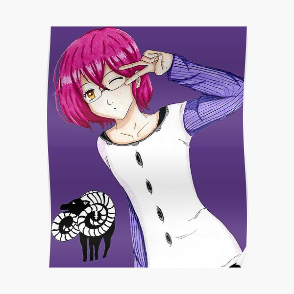"Gowther - Nanatsu no Taizai" Poster by shiroi-okami | Redbubble