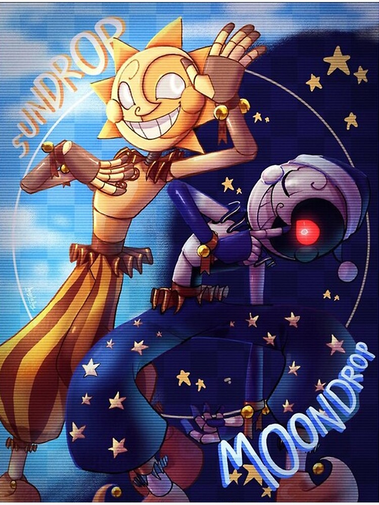 "sunnydrop and moondrop" Poster for Sale by eddiemcafee | Redbubble