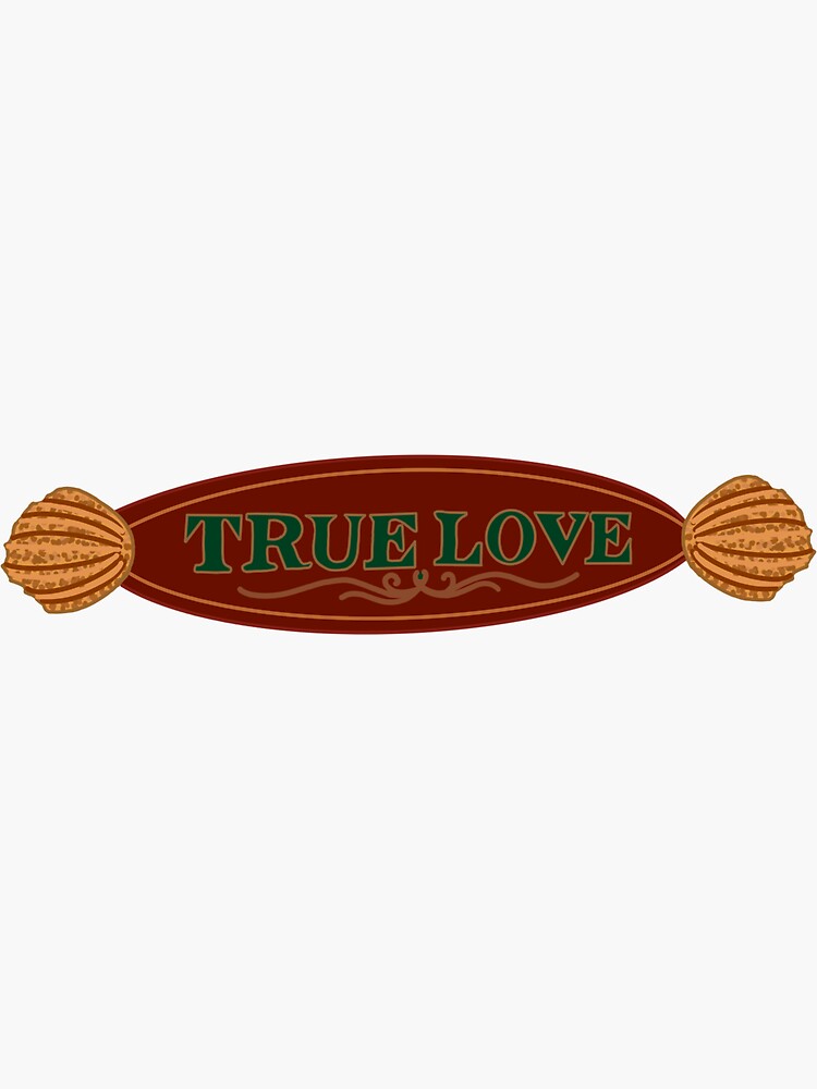"True Love Boat Sign" Sticker for Sale by emmanordstrom | Redbubble